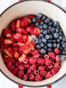 Small Batch Mixed Berry Jam with Seasonal Summer Fruit - kickass baker