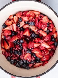 Small Batch Mixed Berry Jam with Seasonal Summer Fruit - kickass baker