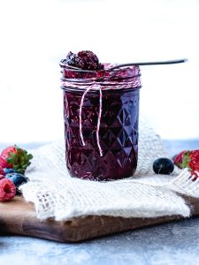 Small Batch Mixed Berry Jam with Seasonal Summer Fruit - kickass baker