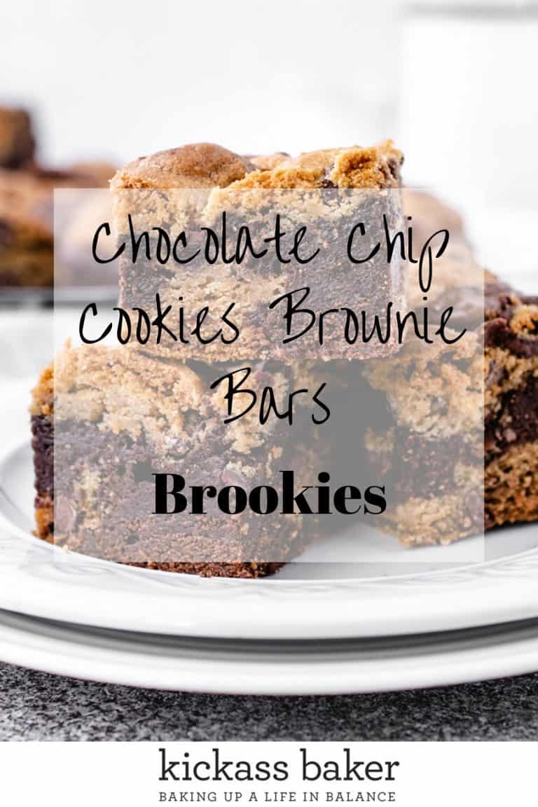 Chewy & Fudgy Brookies Bar Recipe - Kickass Baker