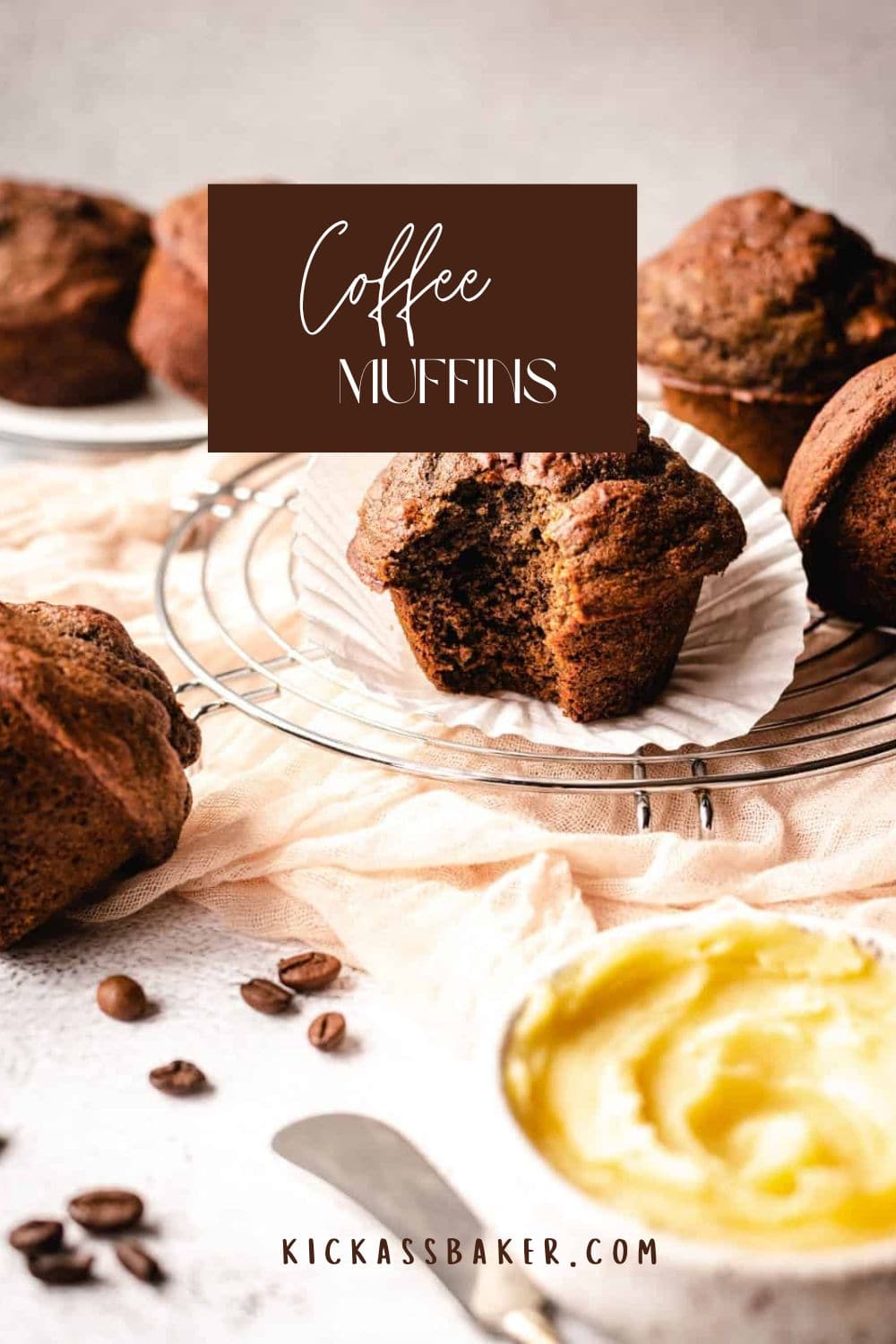 Coffee Muffins - Kickass Baker