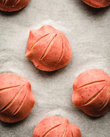 Strawberry Conchas - kickass baker