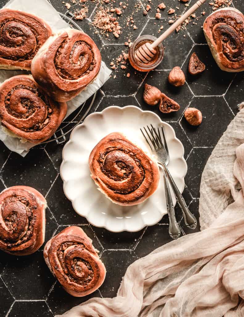 Fig Walnut Morning Rolls for Breakfast | Kickass Baker