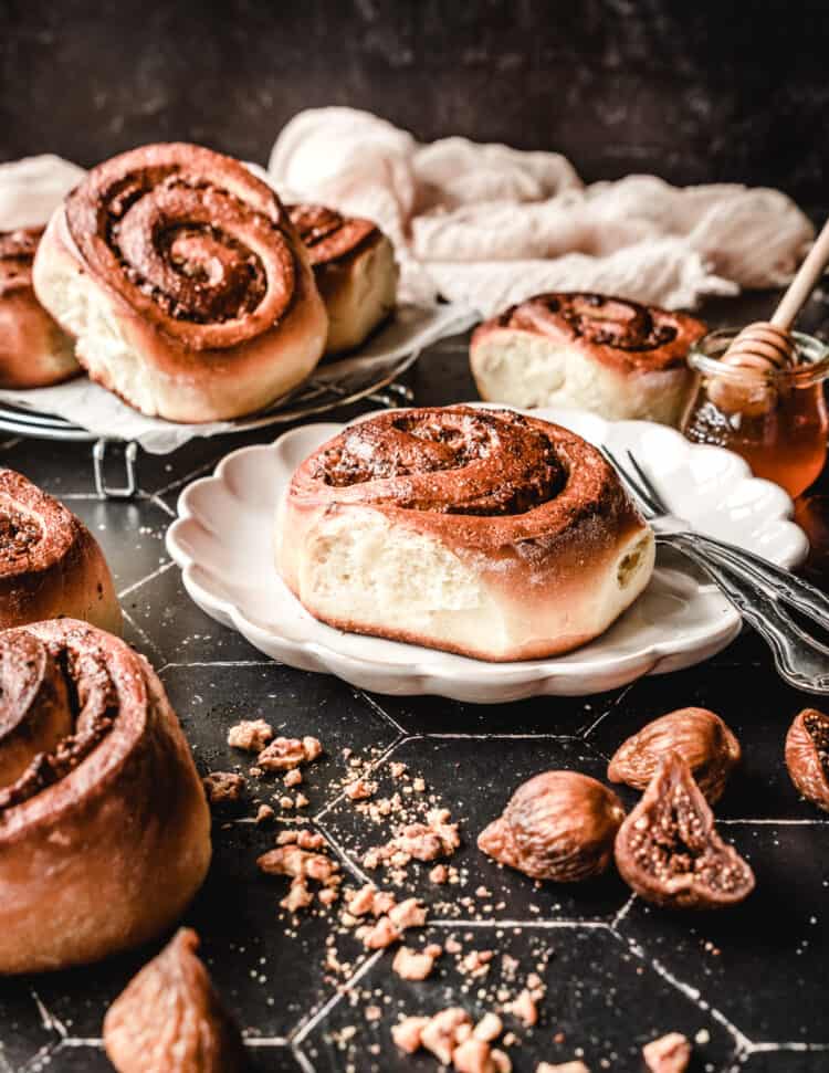 Fig Walnut Morning Rolls for Breakfast | Kickass Baker