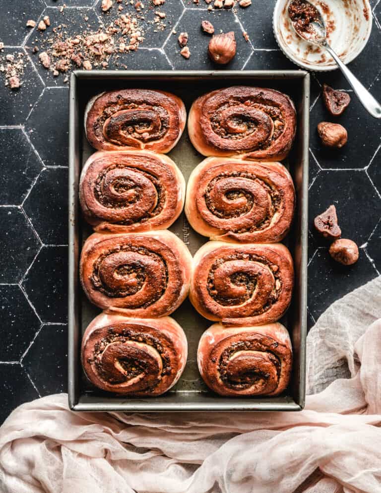 Fig Walnut Morning Rolls for Breakfast | Kickass Baker