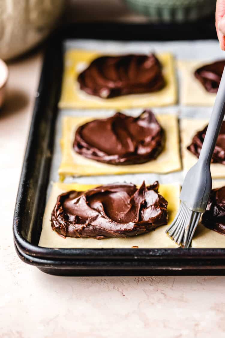 Chocolate Hazelnut Hand Pies | Kickass Baker