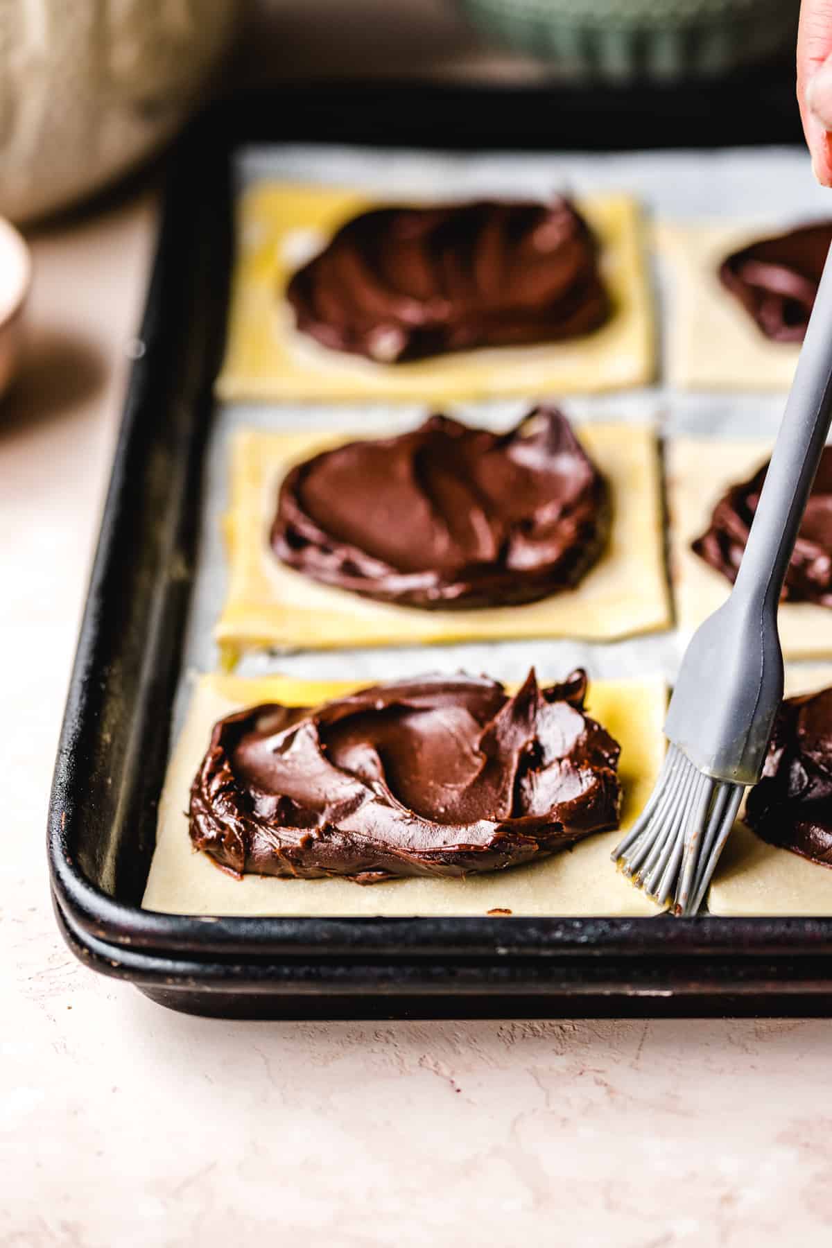 Chocolate Hazelnut Hand Pies | Kickass Baker