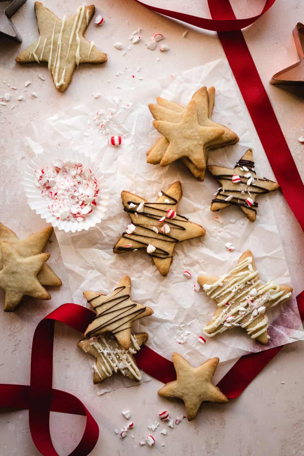 Classic Holiday Shortbread Cookies - Kickass Baker