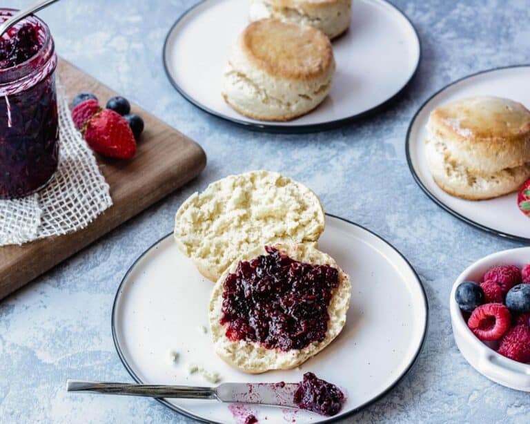 Flaky 2-Ingredient Self-Rising Flour Biscuits - Kickass Baker