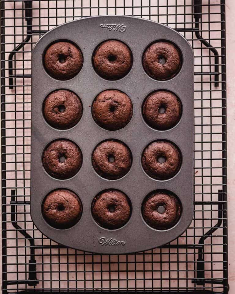 Chocolate Mini Donuts - Kickass Baker