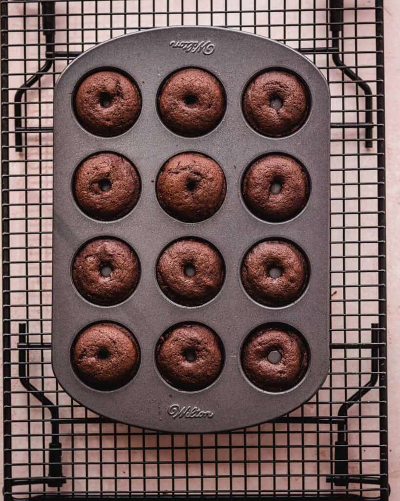 Chocolate Mini Donuts - Kickass Baker