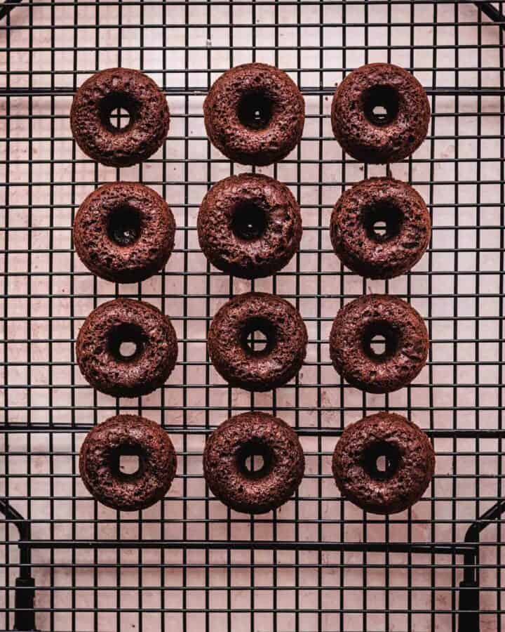 Chocolate Mini Donuts - Kickass Baker