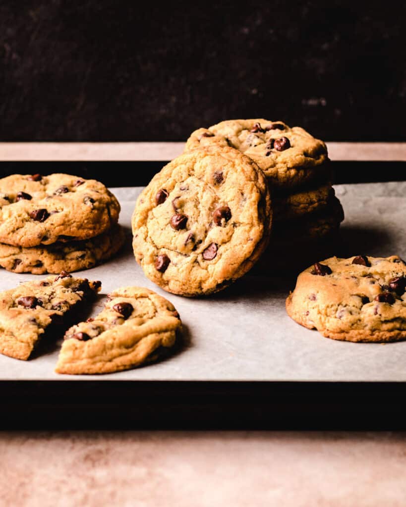 Chocolate Chip Cookies (without brown sugar) - Kickass Baker