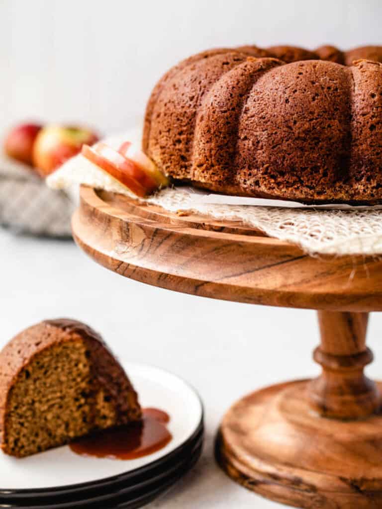 Best Old Fashioned Applesauce Cake - Kickass Baker