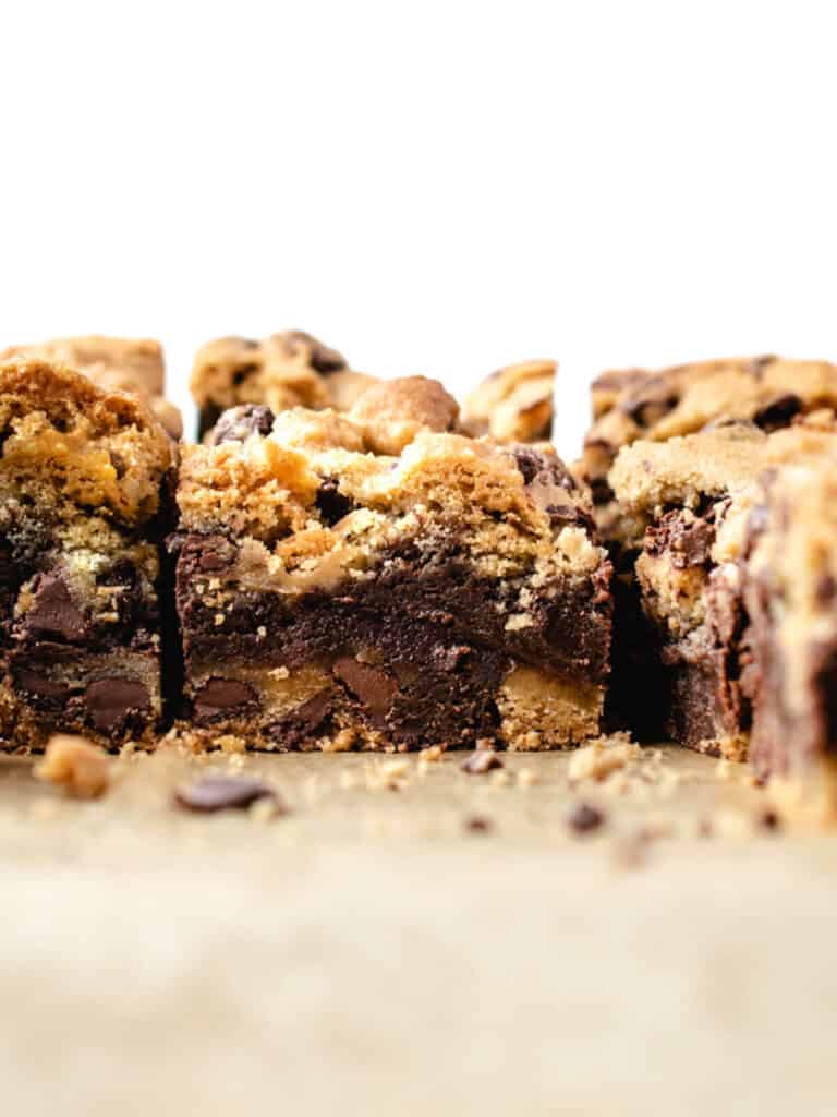 Chewy & Fudgy Brookies Bar Recipe - Kickass Baker