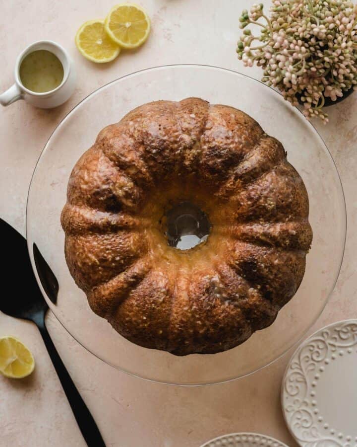 Italian Lemon Pound Cake Recipe - Kickass Baker