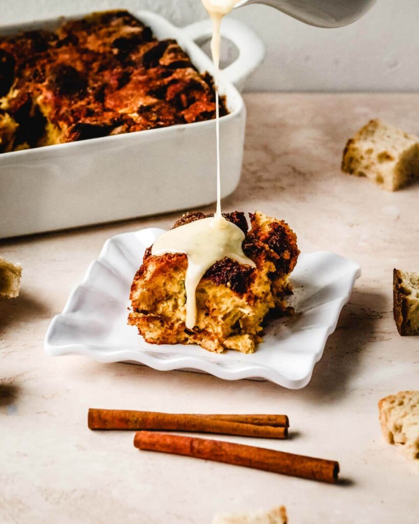 Bread Pudding with Condensed Milk - Kickass Baker