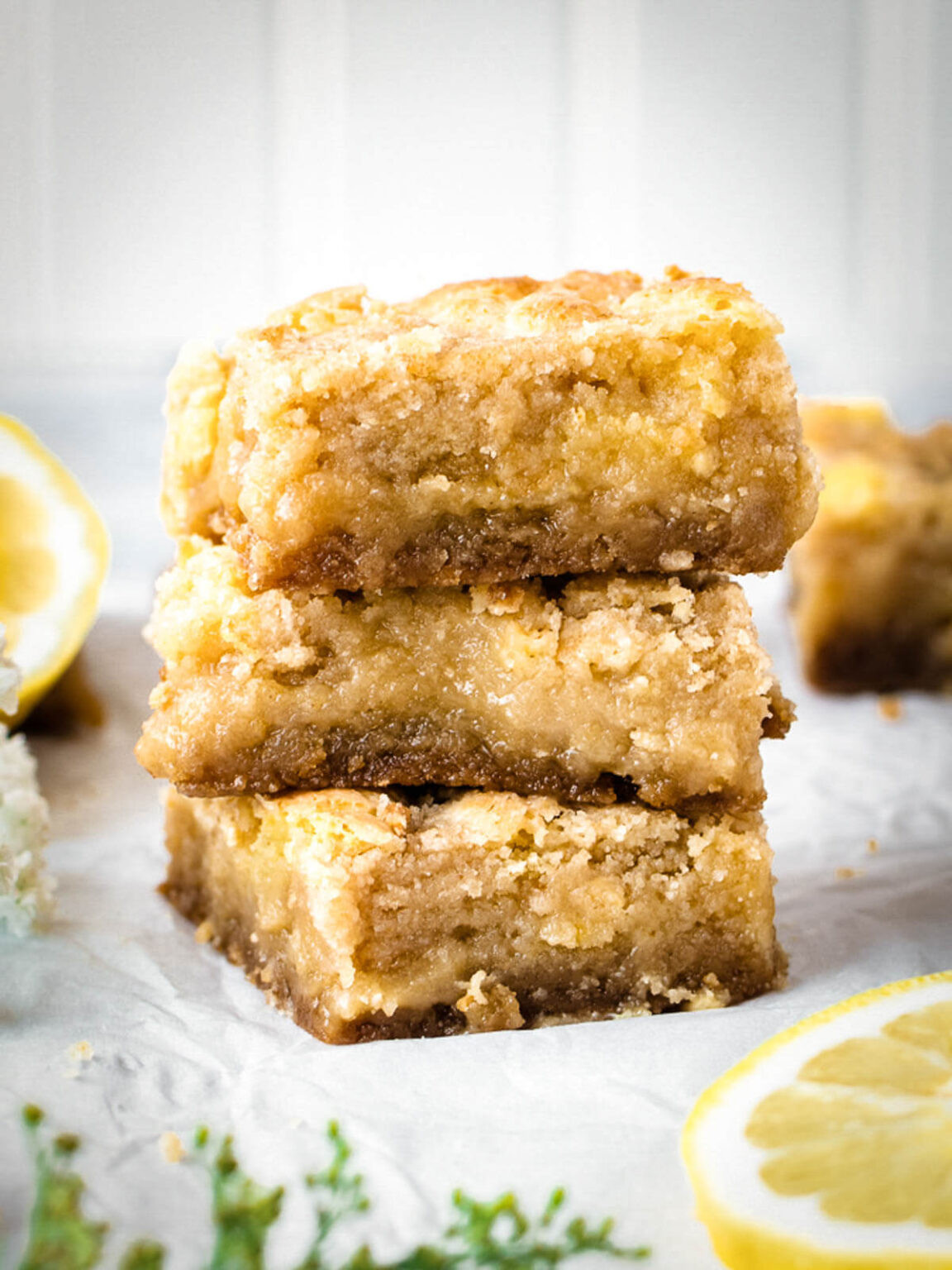 Lemon Crumb Bars - Quick and Easy - Kickass Baker