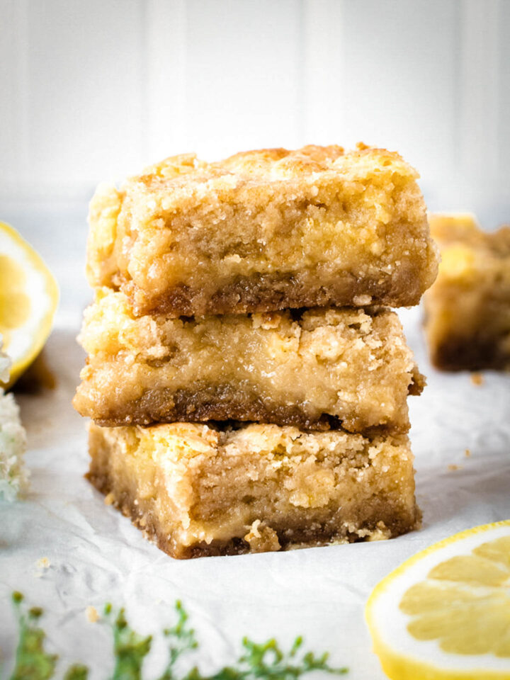 Lemon Crumb Bars - Quick and Easy - Kickass Baker