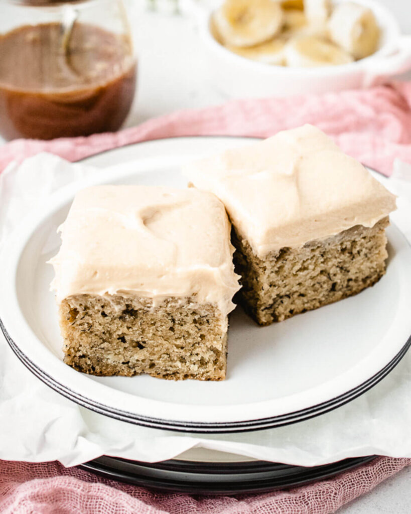Banana Snack Cake - Kickass Baker
