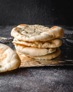 Garlic Pita Bread - Kickass Baker