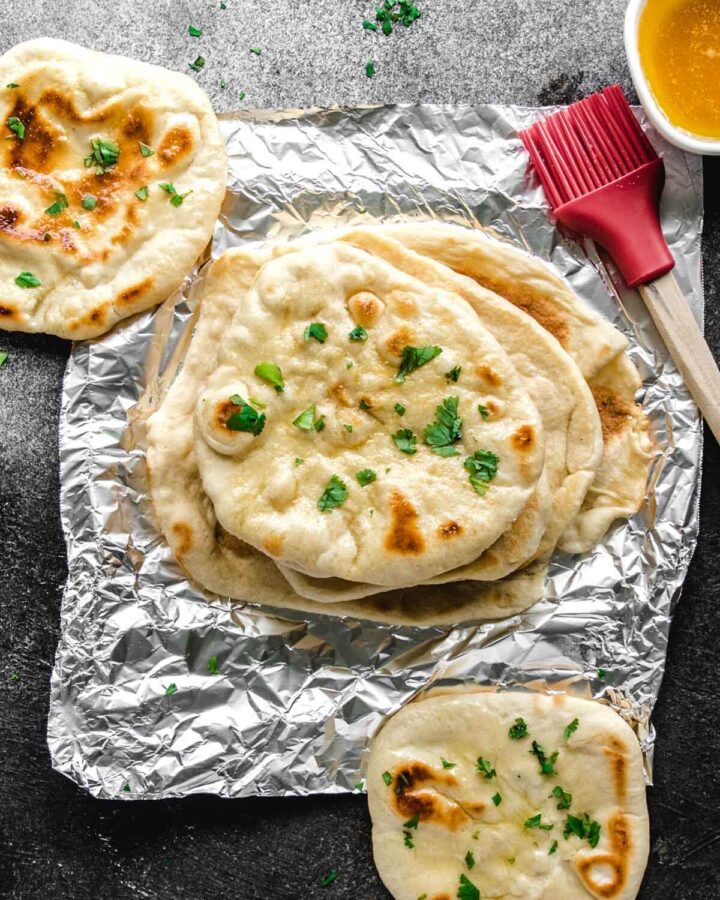 Garlic Pita Bread - Kickass Baker