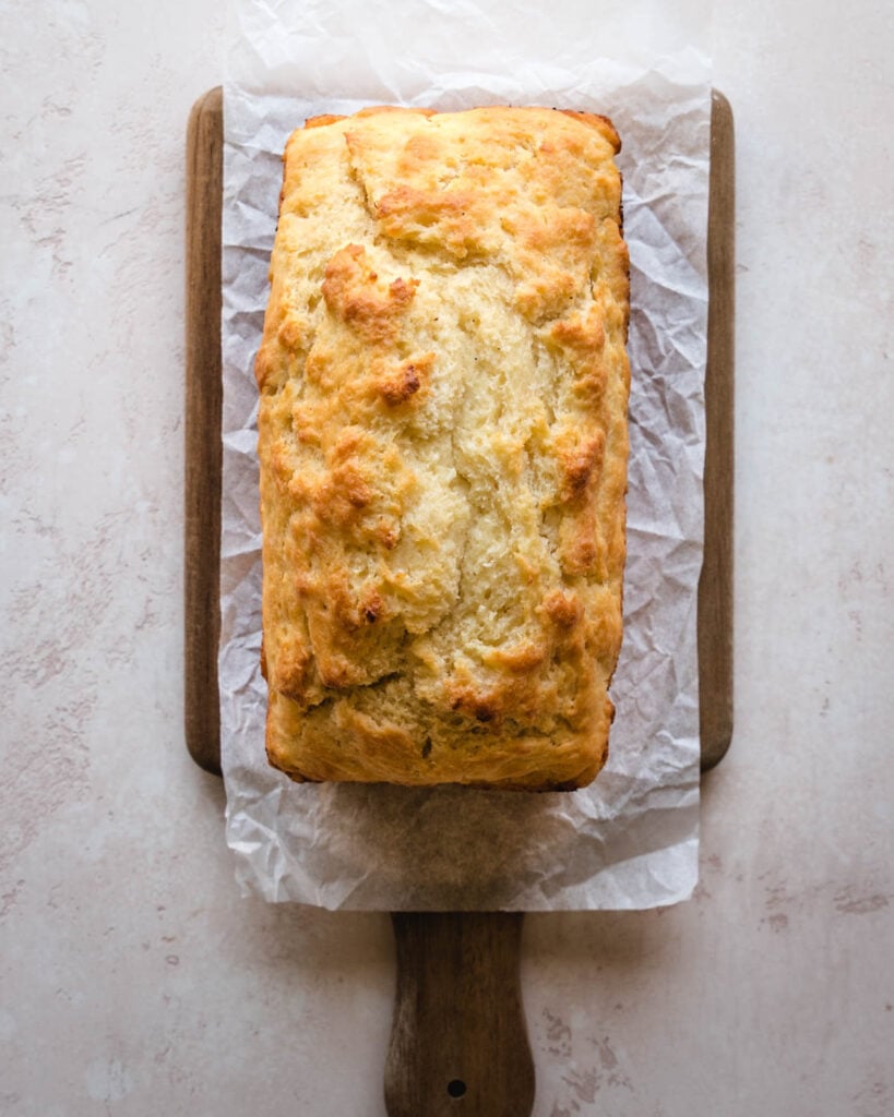 3 Ingredient Bread (no yeast) - Kickass Baker