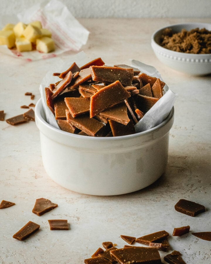 Crunchy & Buttery Homemade Toffee Bits - Kickass Baker