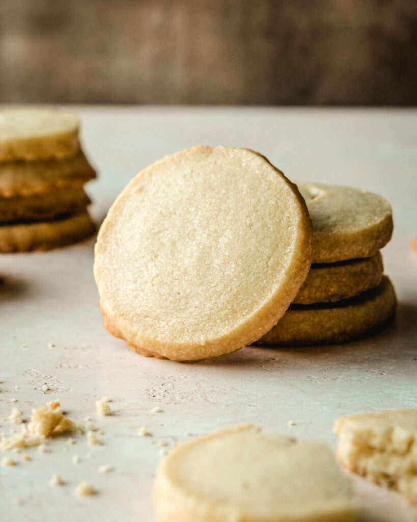 Slice and Bake Shortbread Dough Recipe - Kickass Baker