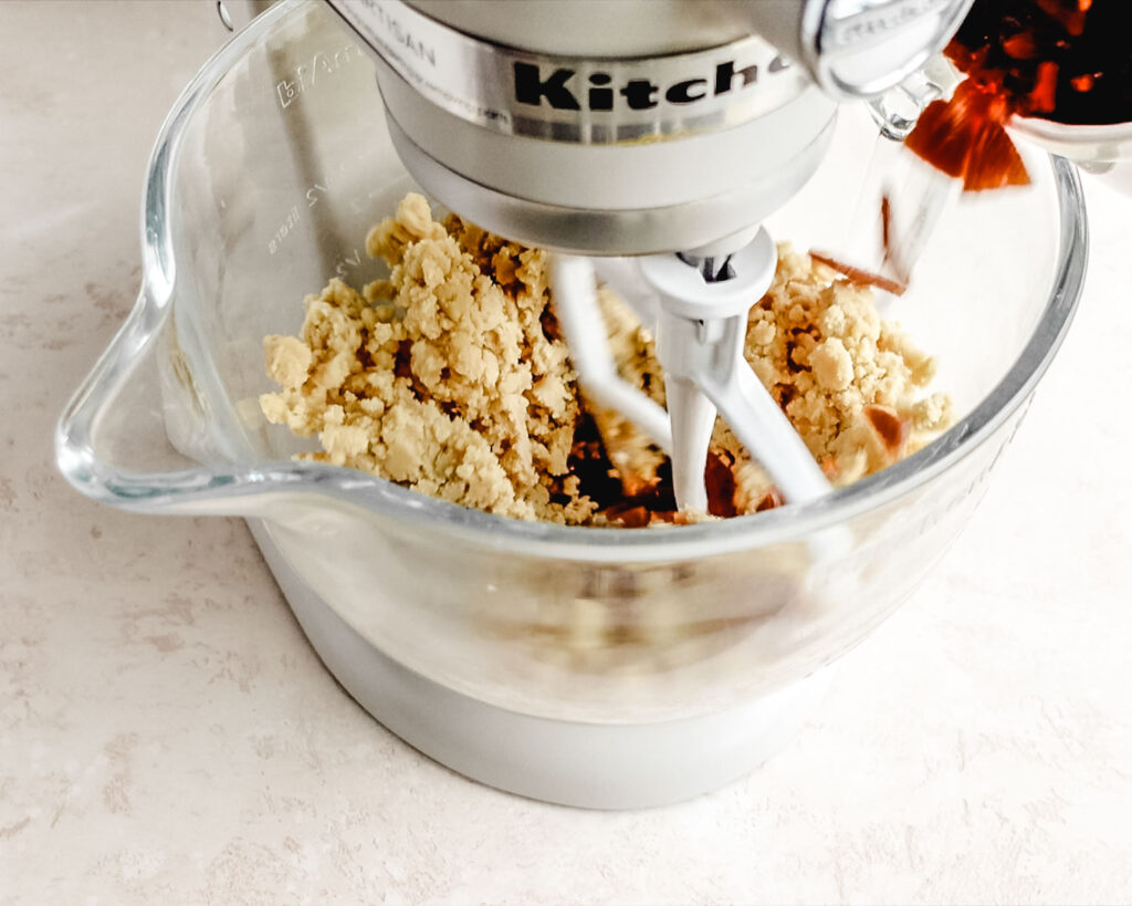 Slice & Bake Brown Sugar Toffee Shortbread Cookies - Kickass Baker