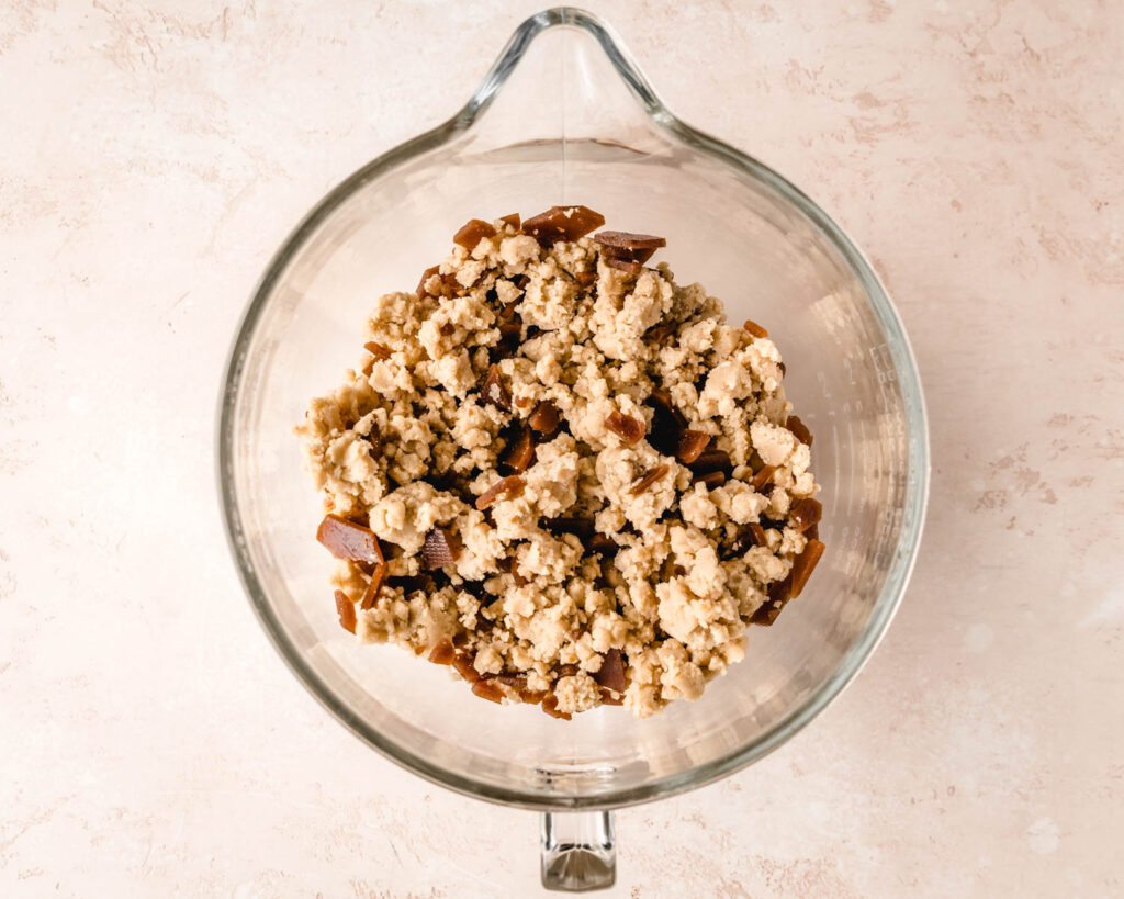 Slice & Bake Brown Sugar Toffee Shortbread Cookies - Kickass Baker