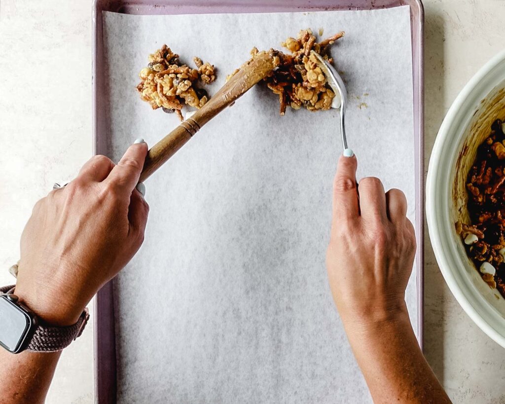 Salty Peanut Butter Pretzel Marshmallow Cookies - Kickass Baker