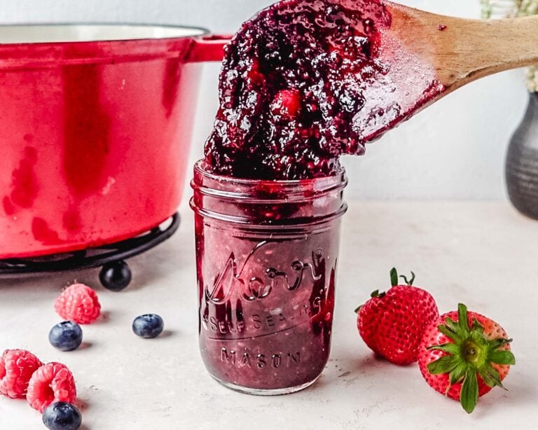 Small Batch Mixed Berry Jam - Kickass Baker